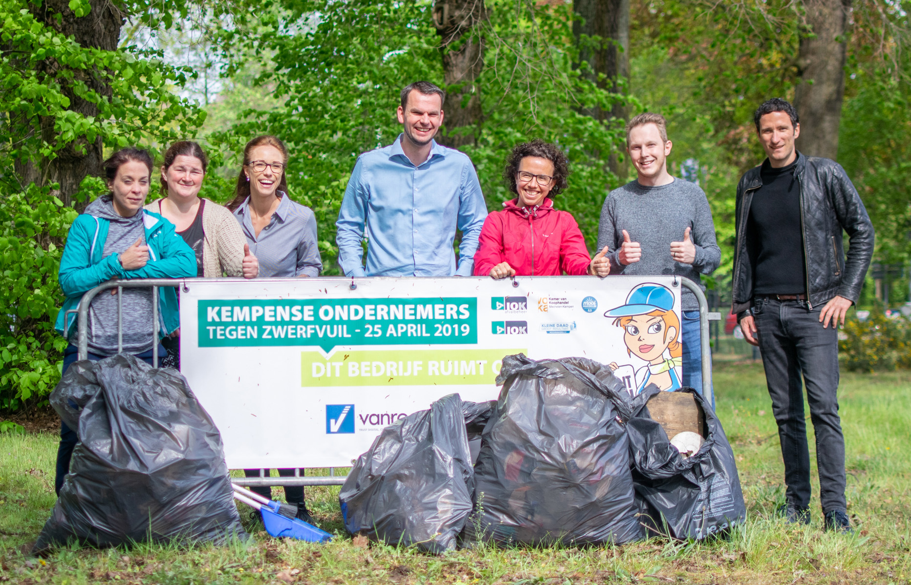Zwerfvuilactie: 'Kempense ondernemers ruimen op!' | Intercommunale van ...